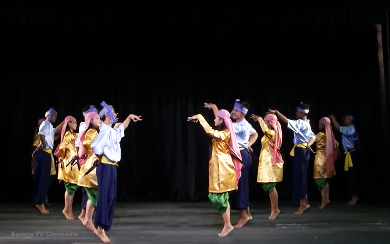 របាំច្រូតស្រូវ | AMS Khmer Civilization